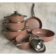 Saflon Ceramic Cookware Set 10 Pcs | Bazaarcom Kuwait